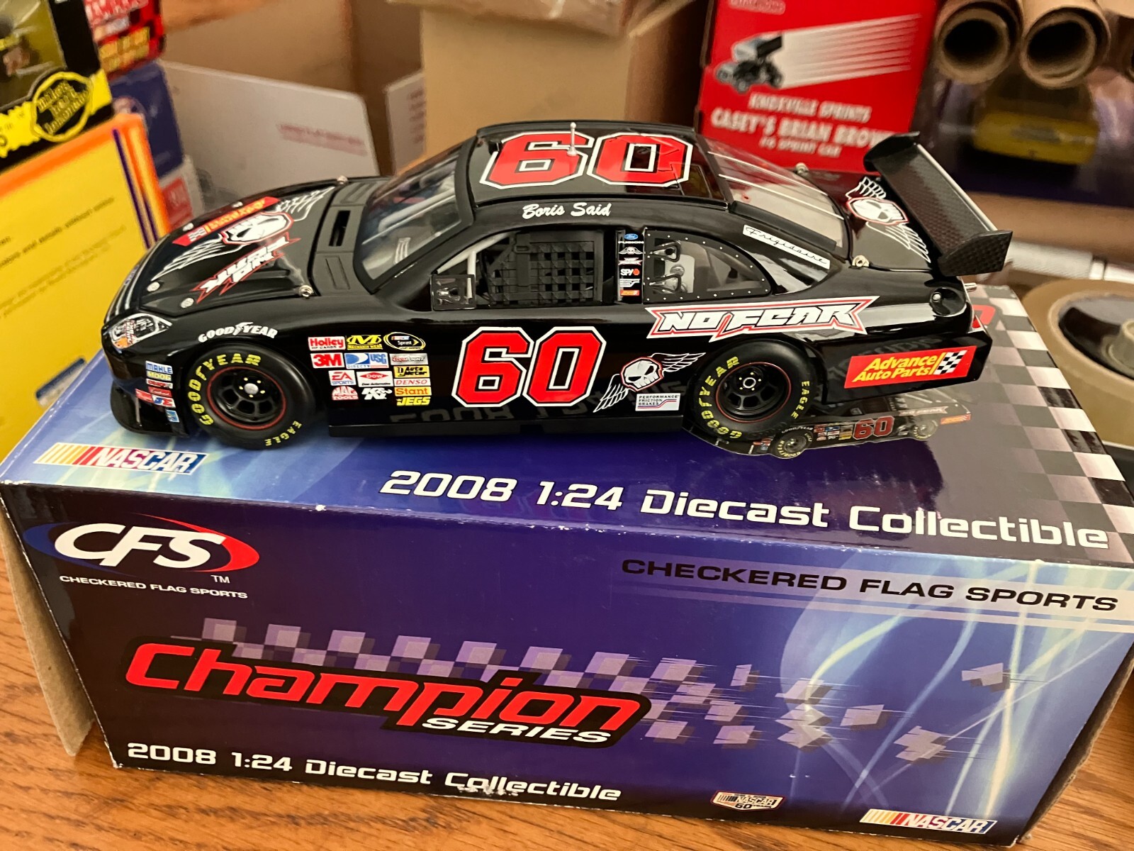 2008 #60 BORIS SAID 1/24 CFS NO FEAR FORD | eBay