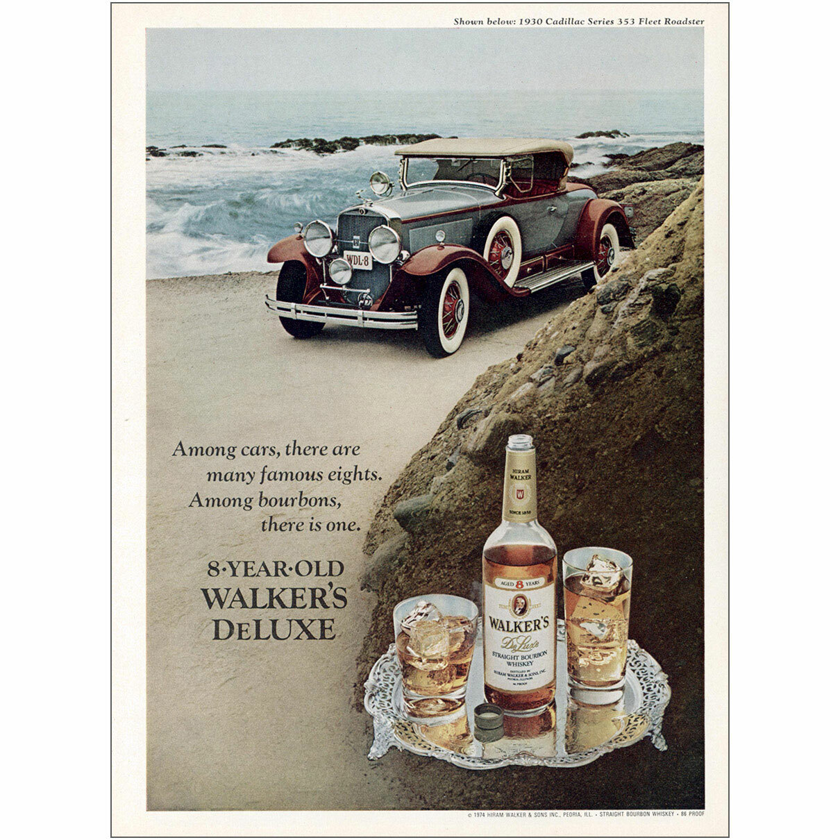 1974 Walkers Deluxe: Among Cars There Are Many Famous Eights Vintage ...