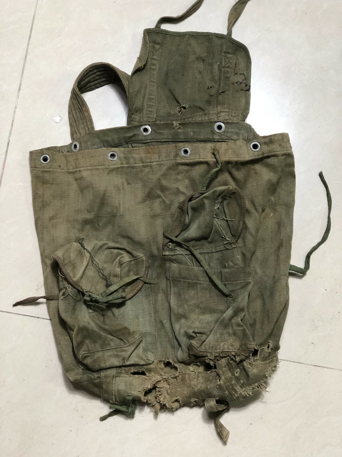 VC NORTH VIETNAMESE ARMY Combat Rucksack / Backpack | eBay