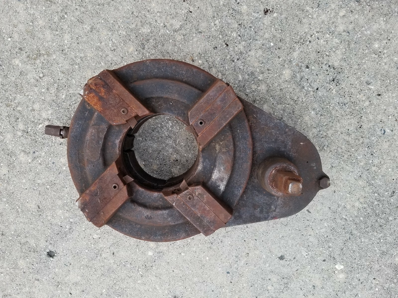 Toledo 4" Pipe Threader Ridgid Hog Head | eBay