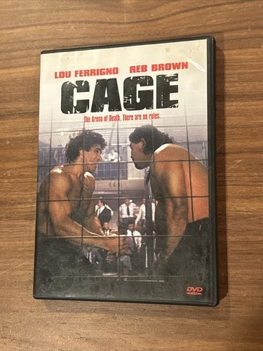 Cage DVD Lou Ferrigno OOP Action - Tested | eBay