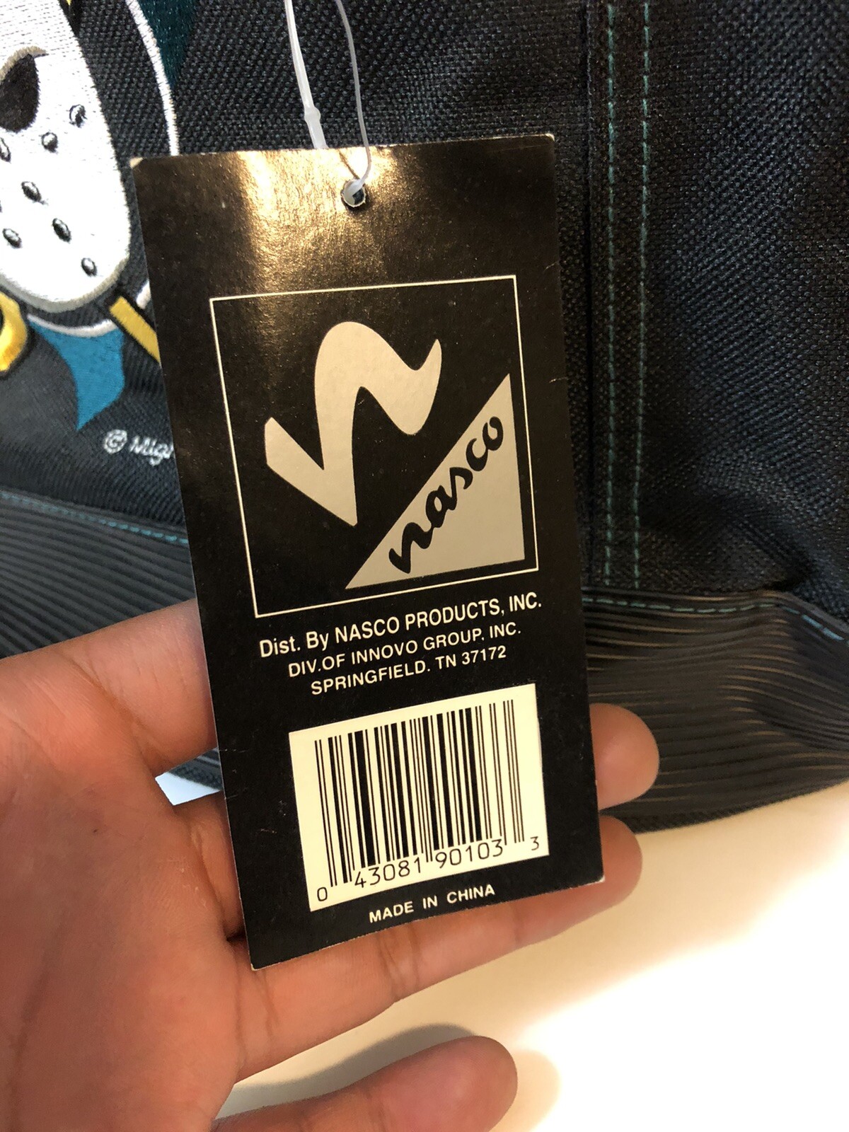 Vintage Backpack Anaheim Mighty Ducks RARE NEW! With … - Gem