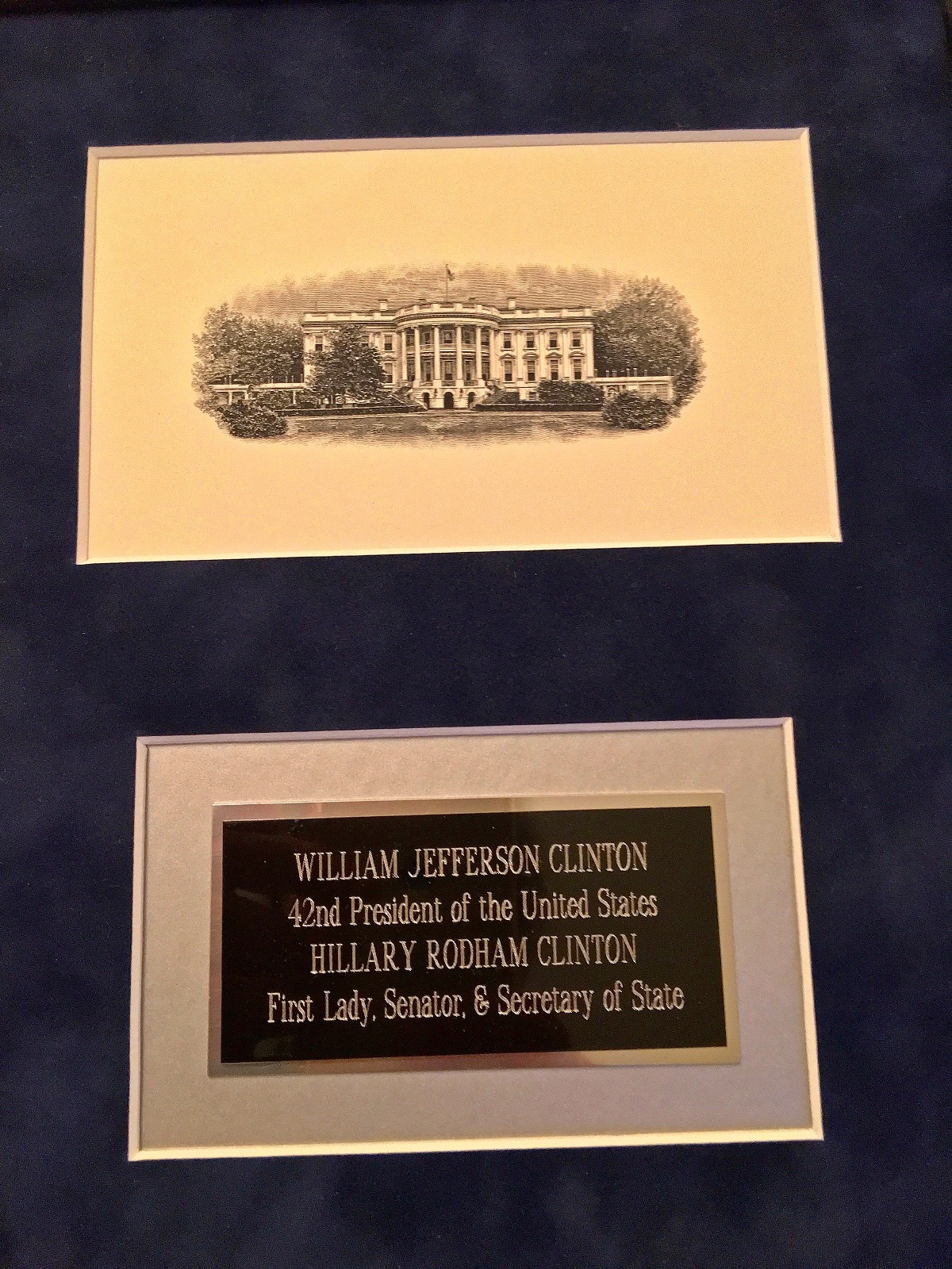 HILLARY CLINTON + BILL * PSA/DNA Authentic AUTOGRAPH Duo SIGNED ...