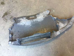 2006-2010 BMW E60 M5 UNDERFLOOR COATING lower engine splash shield ...