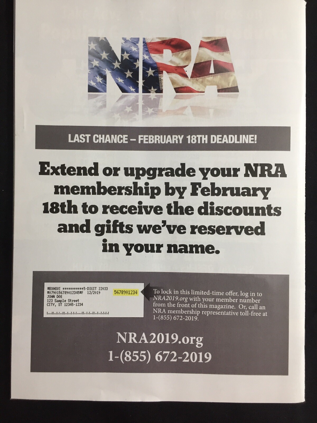 America's 1st Freedom Magazine February 2019 | eBay.de