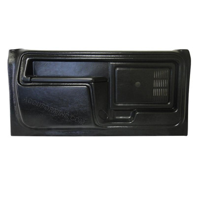 1980-86 Ford F100 - F150 - F250, Bronco Door Panel Set Black | Front ...