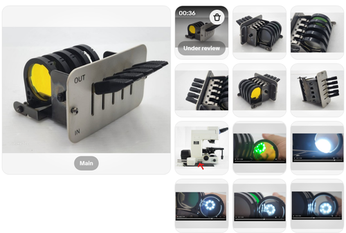 *Exce* Nikon Eclipse E800 E1000 Microscope Diascopic Filter Changer ...