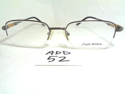 New GRIMALDI ROMA Eyeglass Frame 2036 WG2 Half Rim (ADD-52) | eBay