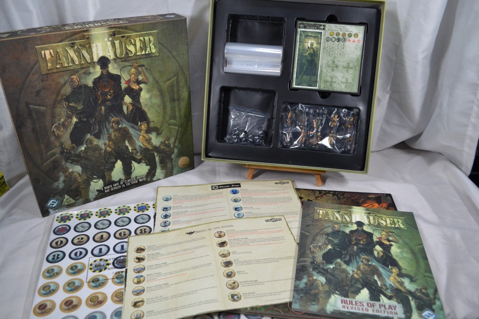 Tannhauser Board Game Fantasy Flight Games Eldritch Horror & Heroism In ...