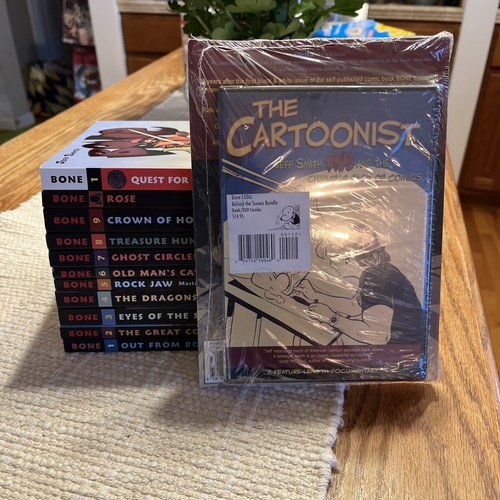 NEW Complete Set Of BONE Graphic Novels 1-9 Tales Jeff Smith Lot | eBay