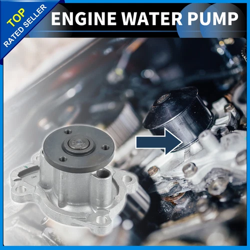 NISSAN Pack of 1 For Nissan March 2012-2018 Water Pump No.21010EE025 w ...