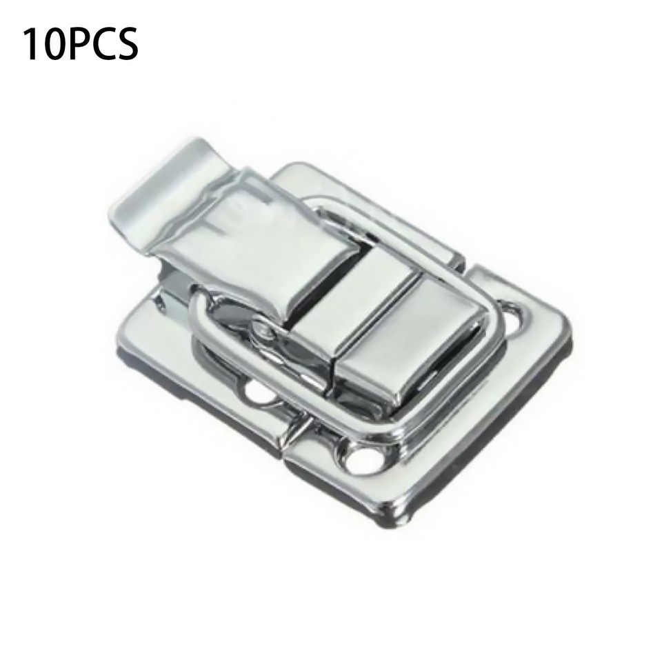 10Pcs Fastener Toggle Steel Latch Catch Case Suitcase Box Chests Trunk ...