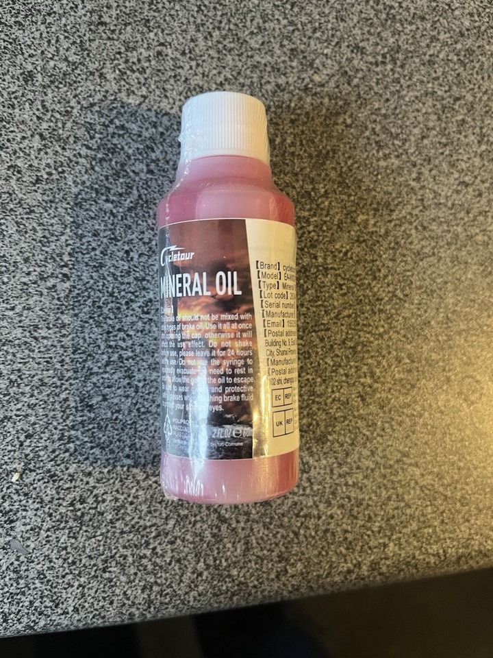 Cycletour mineral oil for bicycle brakes 60ml | eBay UK