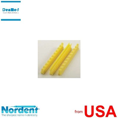 NORDENT YELLOW Silicone Instrument Holder Set, 5in , Holds 10 ...