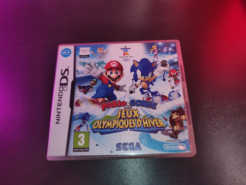 COMPLET - Mario et Sonic aux Jeux Olympiques d'hiver Nintendo DS 3ds xl ...
