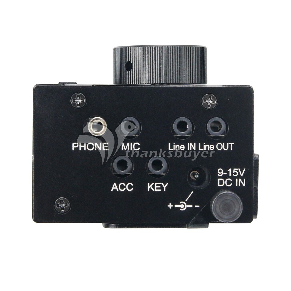 HamGeek MCHF V0.6.3 HF SDR Transceiver QRP Transceiver Ham Radio w/ Mic ...