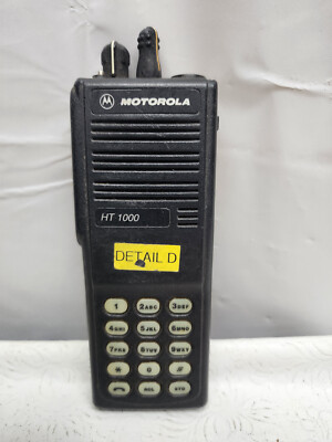 MOTOROLA HT1000 HO1KDC9AA3DN VHF 16CH 136-174MHZ - NO BATTERY | eBay