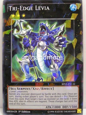 Yu-Gi-Oh - 1x Tri-Edge Levia - Shatterfoil Rare - BP03 - Monster League ...