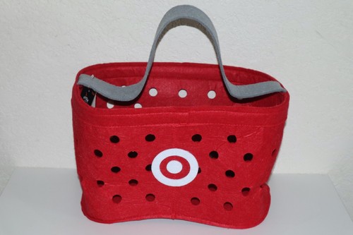 Target 2024 Hyde & Eek Halloween TRICK OR TREAT Basket Red Felt Tote ...