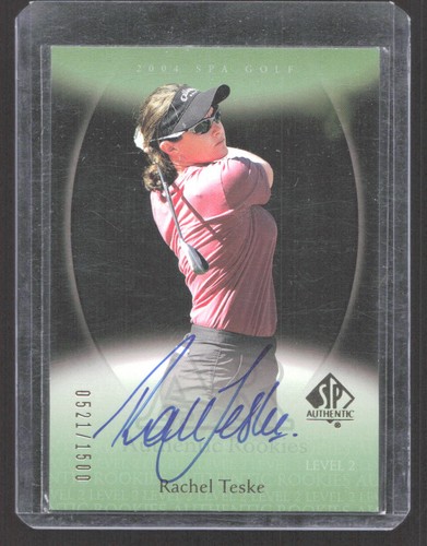 2004 Upper Deck SP Rachel Teske #97 Auto #/1500 | eBay