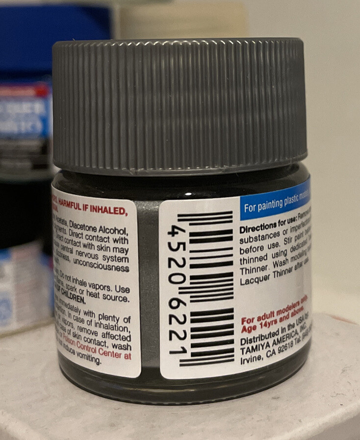 Tamiya LP-11 Silver Lacquer Paint (10ml) [TAM82111] | eBay