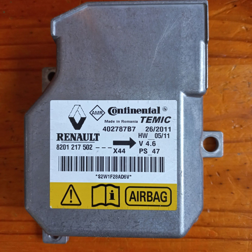 CALCULATEUR AIRBAG RENAULT TWINGO II-VIERGE - CONTINENTAL TEMIC ...
