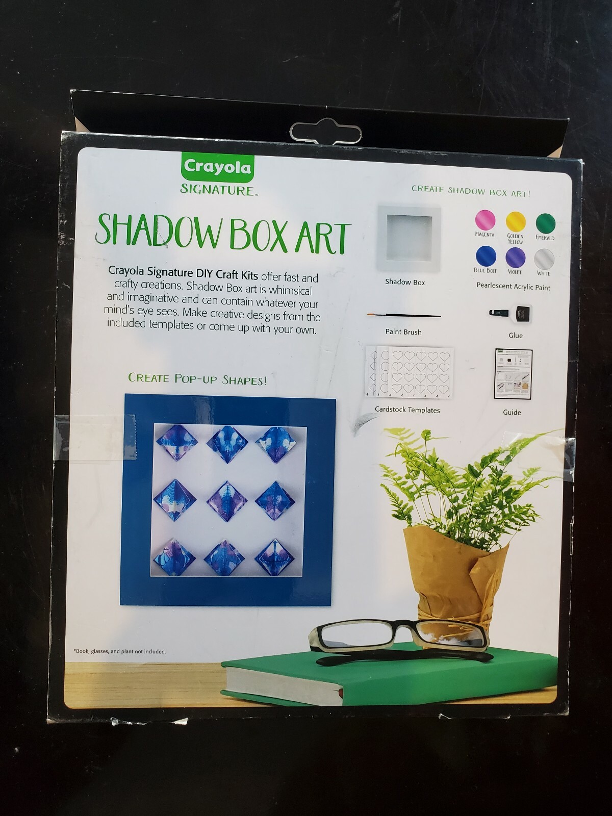 Crayola DIY Shadow Box Personalized Picture Frame Kit Painting Art ...
