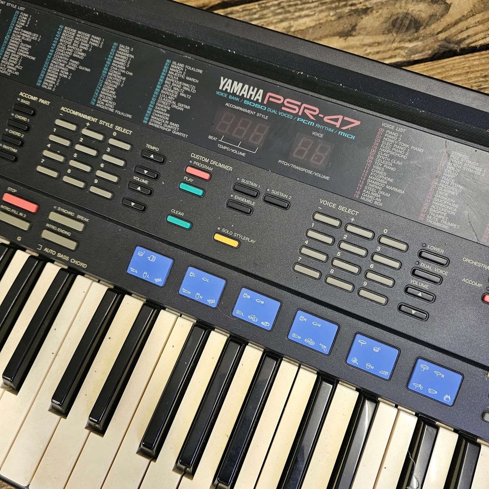 Yamaha PSR-47 Keyboard 61 Key USED! RKYKB260225 | eBay UK