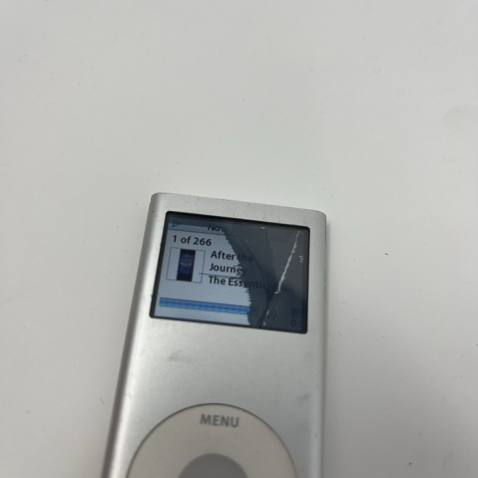 Apple iPod Nano A1199 2GB 2nd Generation Works Cracked Screen | eBay