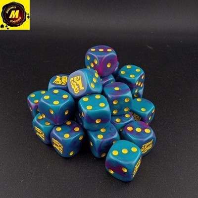 Baron of Dice - Aztec Gators Dice (Rounded Corners) (x25) - #155611 ...