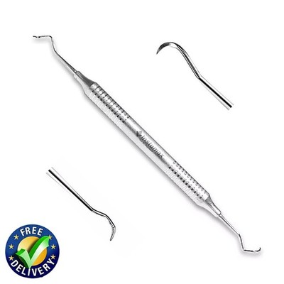 Sickle Scaler 204S Dental Hand Instruments Pro Periodontal Pick Hygiene ...