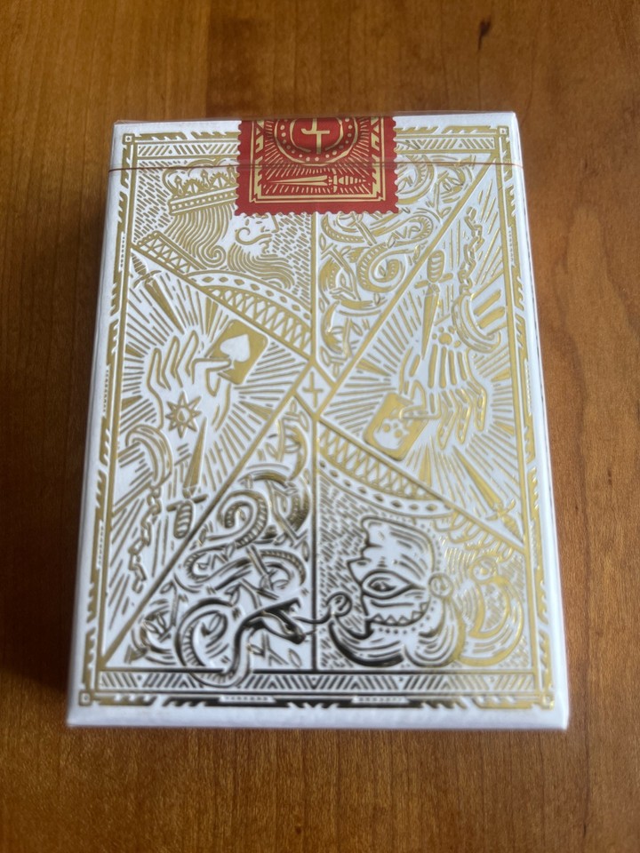 Joker and the Thief V1 White/Gold ED. Playing Card Deck by EPCC; New ...