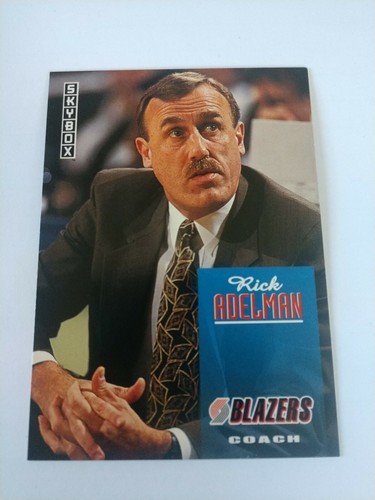 1992-93 SkyBox Portland Trail Blazers Basketball Card #276 Rick Adelman ...