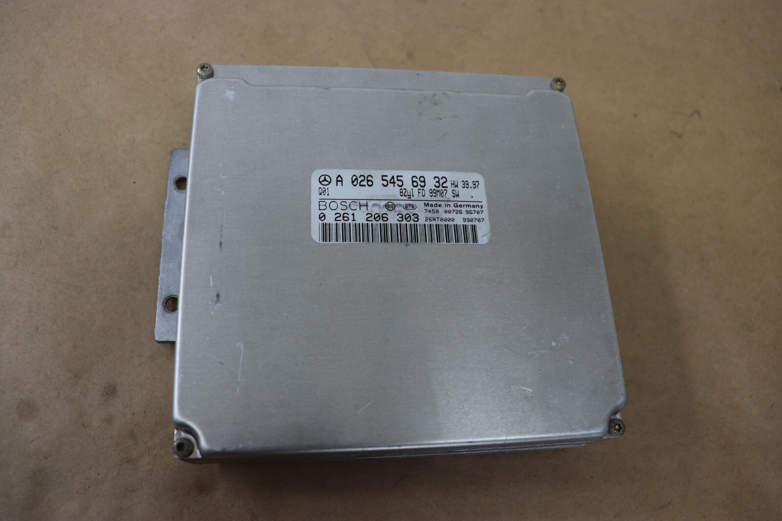 98-02 01 02 00 MERCEDES CLK CLK430 W208 ENGINE CONTROL MODULE ECM ...