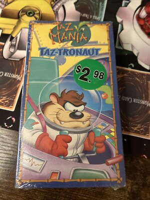 Taz Mania - Taz-Tronaut (VHS, 1993) NEW & SEALED Looney Tunes | eBay