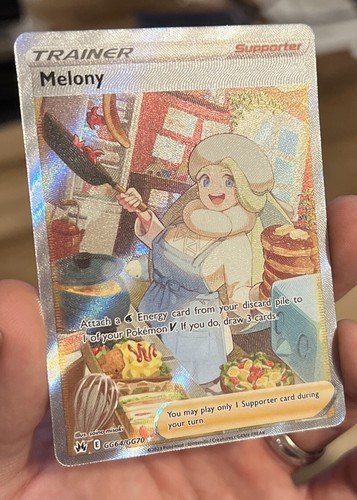 Pokémon TCG Melony Crown Zenith: Galarian Gallery GG64/GG70 Holo Ultra ...