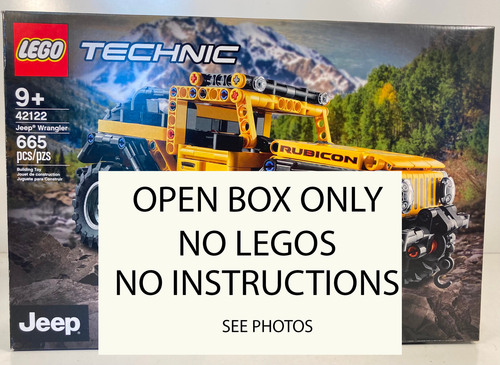 BOX ONLY Lego TECHNIC: Jeep Wrangler 42122 LEGO SET NOT INCLUDED | eBay