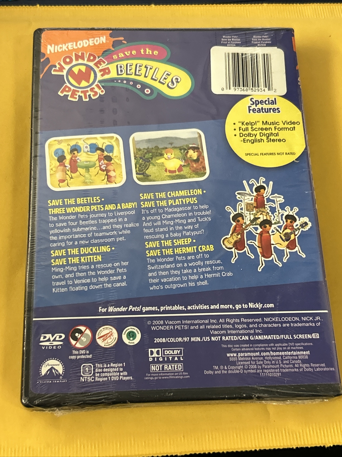Wonder Pets - Save The Beetles (DVD, 2008) for sale online | eBay