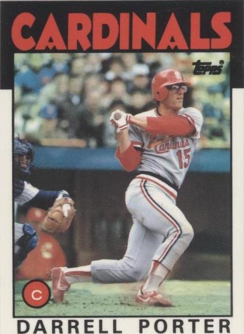 1986 Topps - Darrell Porter #757 Collector's Edition (Tiffany) for sale ...