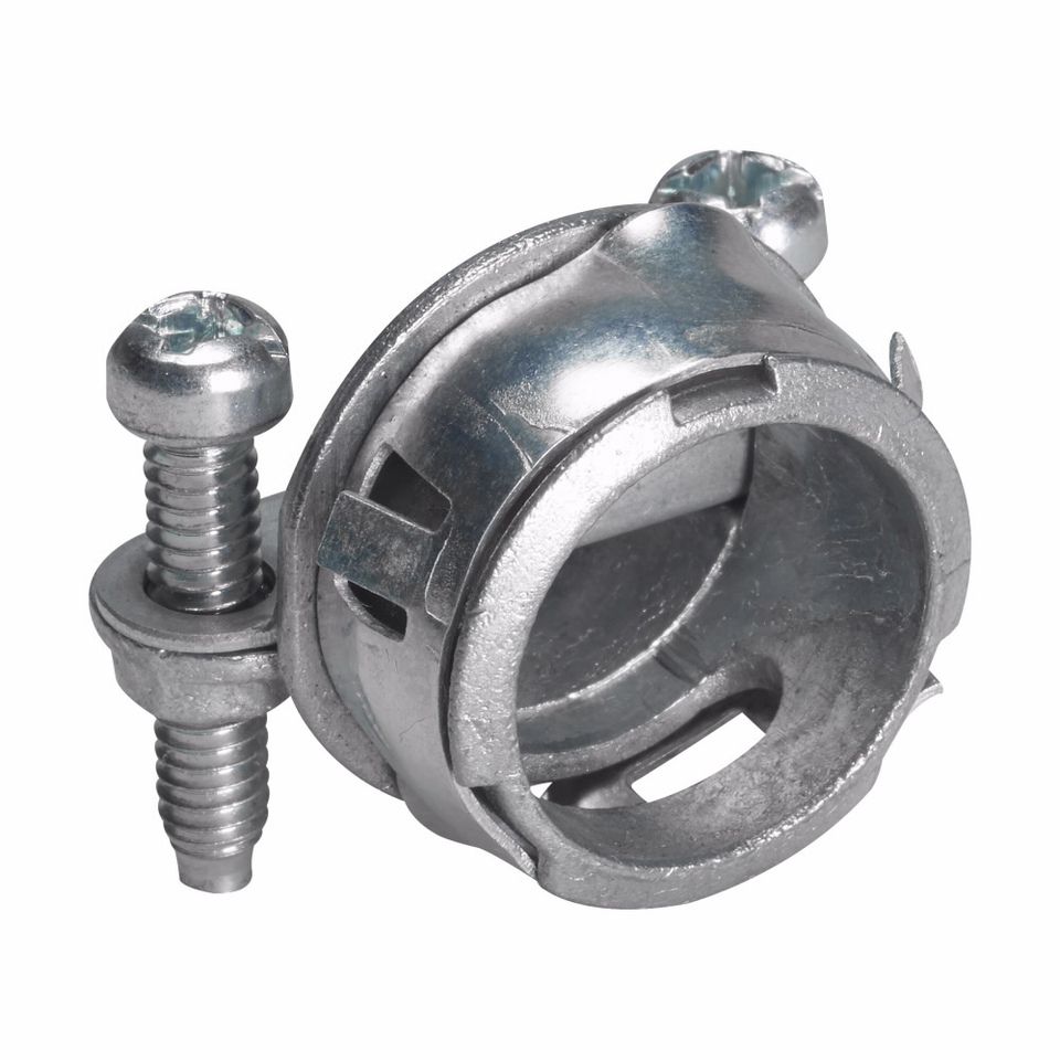 (100-PACK) EATON 50NMQ 3/8" ROMEX Quick-Loc Snap-in CONNECTOR for 1/2 ...