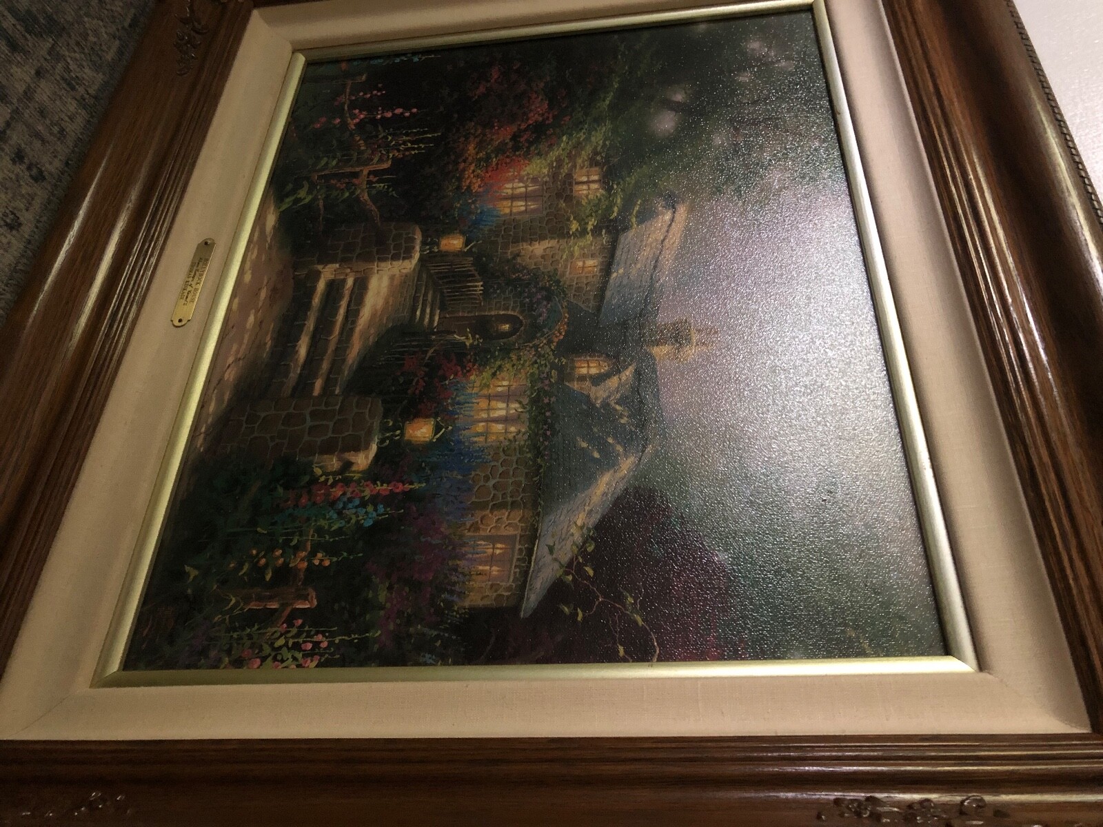 Thomas Kinkade Hollyhock House, Flower Cottages of Caramel II 1st ...