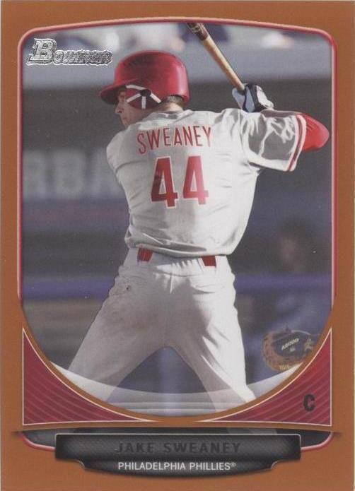 2013 Bowman Draft Picks & Prospects - Draft Picks Jake Sweaney #BDPP46 ...