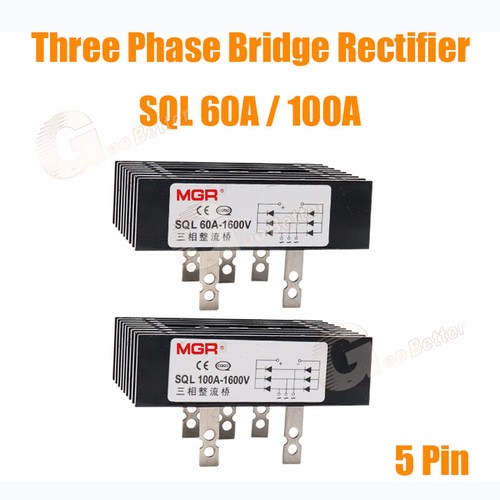 Three Phase Bridge Rectifier Self Heatsink Bridge Rectifier Stack SQL ...