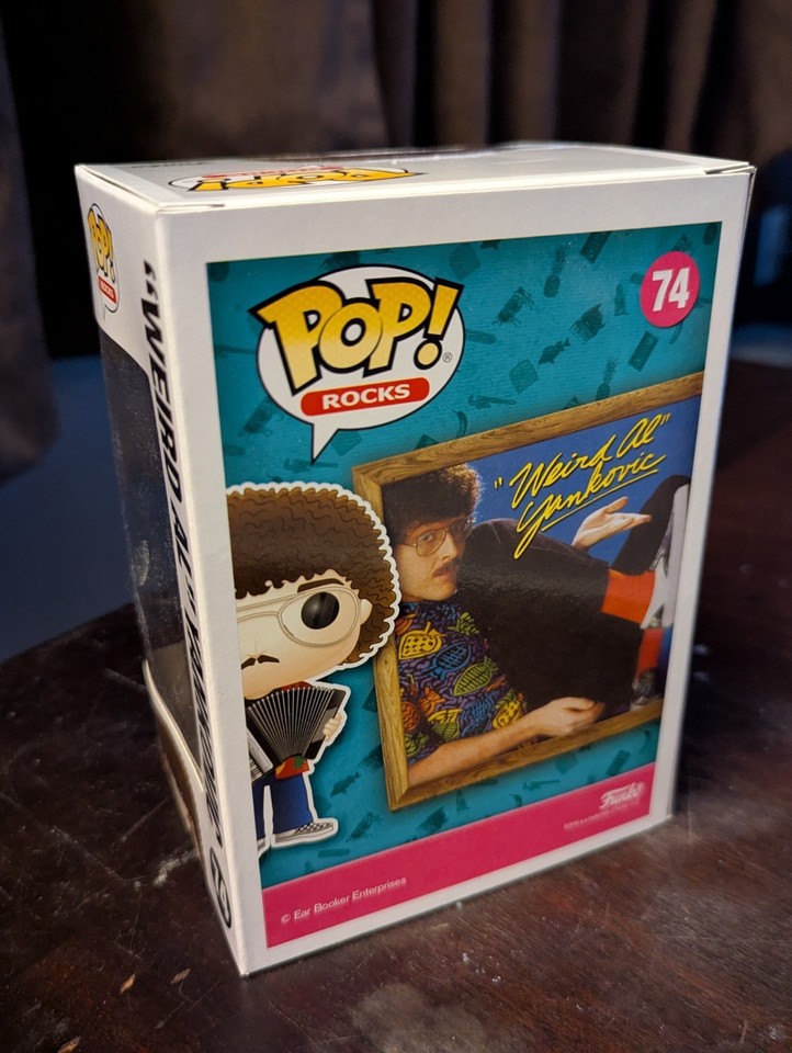VAULTED Funko POP! Vinyl WEIRD AL YANKOVIC w/ Accordion #74 MIB | eBay