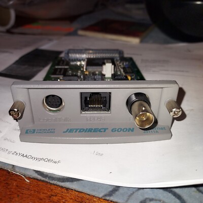 HP JETDIRECT 600N J3111A RJ45-LOCALTALK-ETHERNET CARD | eBay