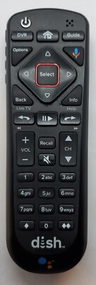 Dish Network 54.0 UHF 2G Voice Remote Control 218252 | eBay