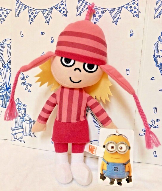 New Despicable Me Edith Plush Toy Factory Minions Movie Doll Gru’s Girl ...