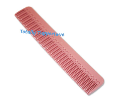 Tupperware Comb 6.75" Dusty Pink Rare Vintage Hair Styling Tool Gadget ...