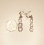 Sterling Silver Triple Infinity Loop Drop Dangle Hook Earrings | eBay