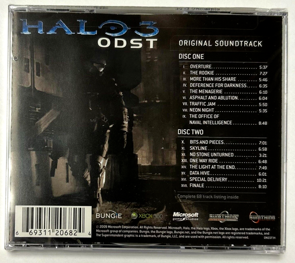 HALO Original Game Soundtrack CDs - Pick and Choose! | eBay